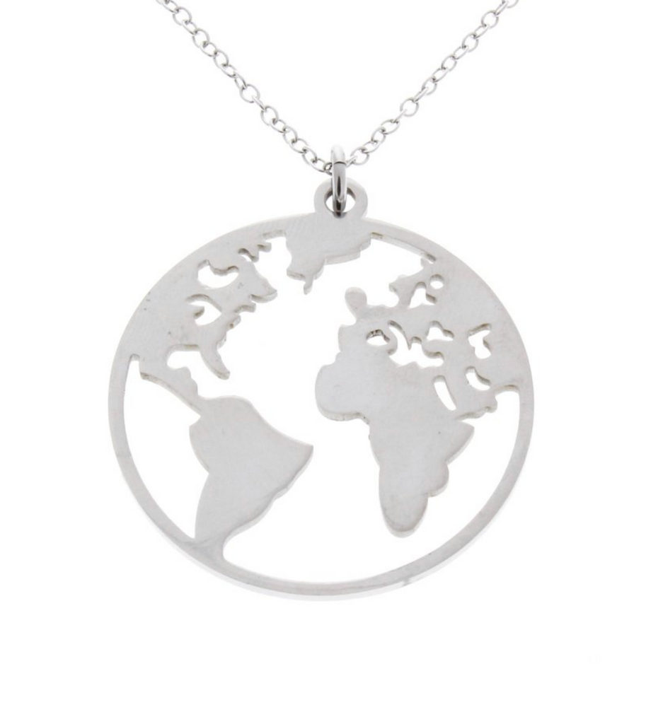 World Map Globe Necklace – Anomaly Creations & Designs, Inc.